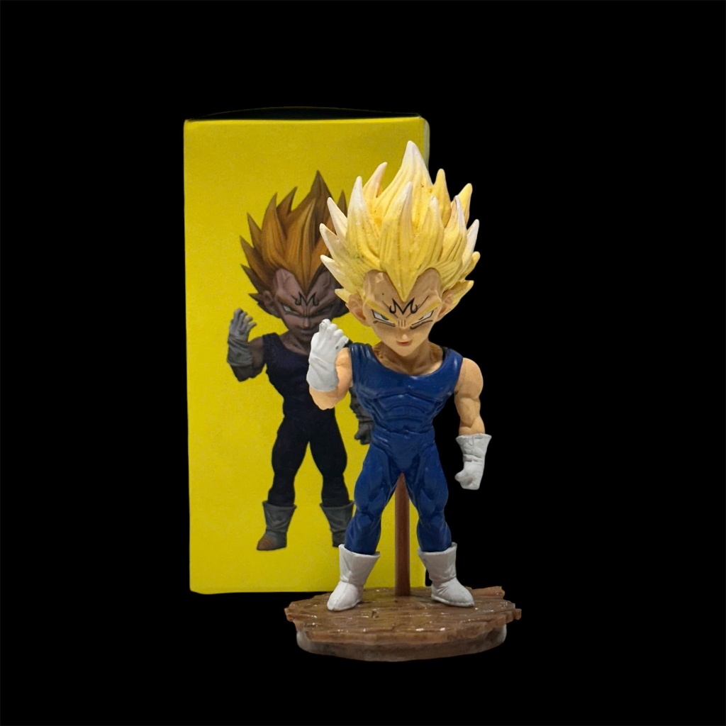 Vegeta Majin model has a 20 cm high base, comes with a super cool bust ...
