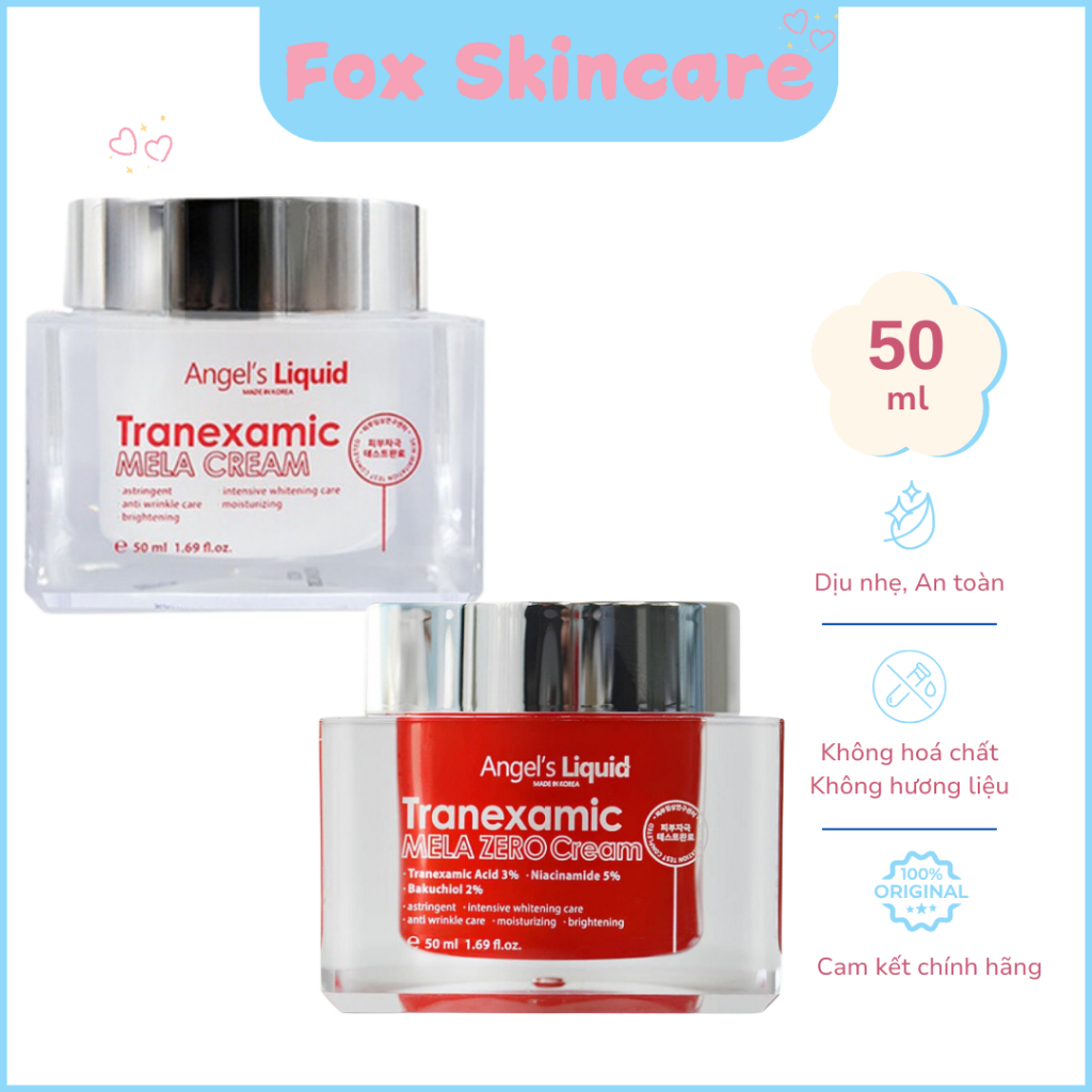 Angel's Liquid Mela Tranexamic Acid Matte IntensiveSlingshotm Cream ...