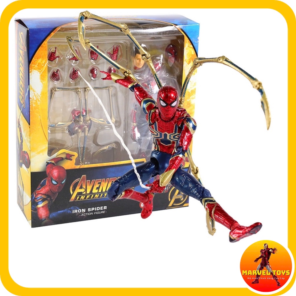 Iron Spider Man Mafex No 081 Avenger Infinity War Jointed Bootleg Model ...