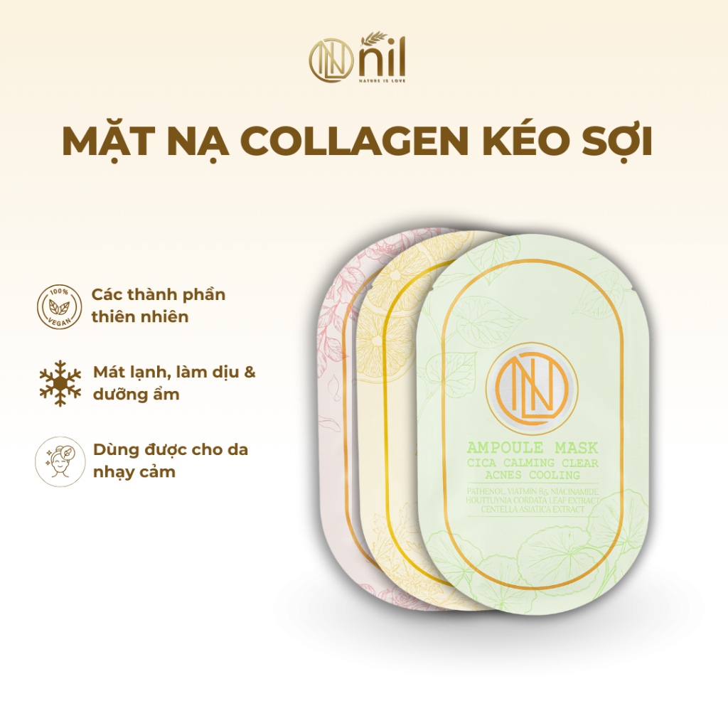 Nil Ampoules Mask Skin Care Spinning Collagen Mask New Generation From ...