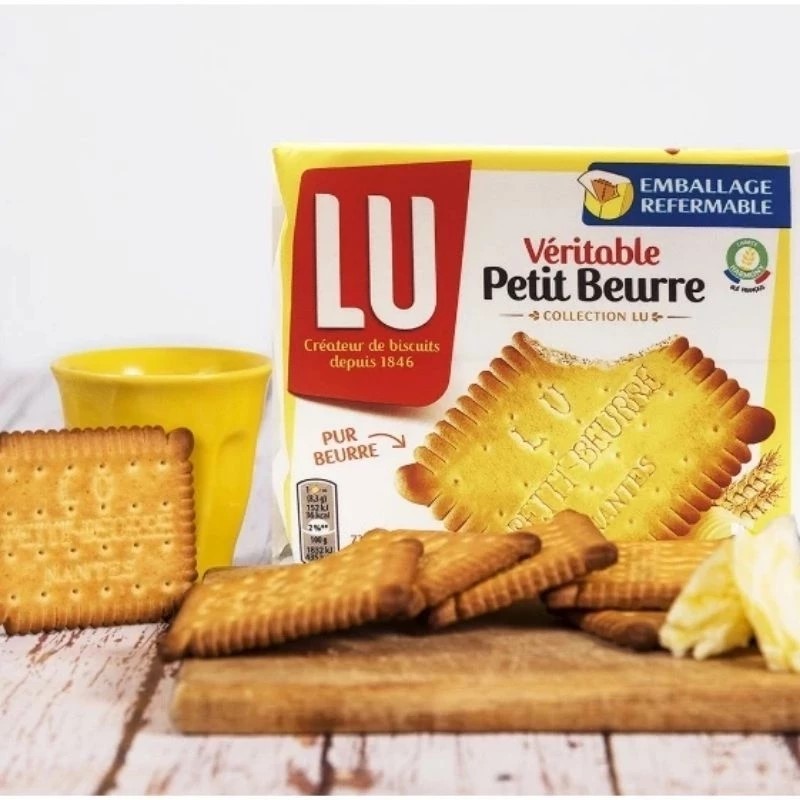 Lu Veritable Petit Beurre French Butter Cookies Pack 200g - genuine ...