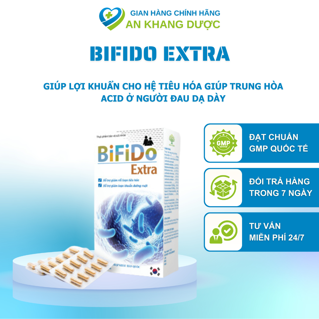 Bifido EXTRA Digestive Enzyme Pills - Balance Intestinal Microflora ...