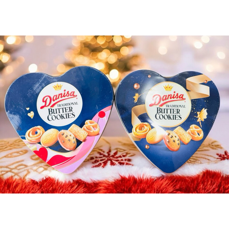 Danisa Heart Butter Cookies Tin Box 132g | Shopee Malaysia