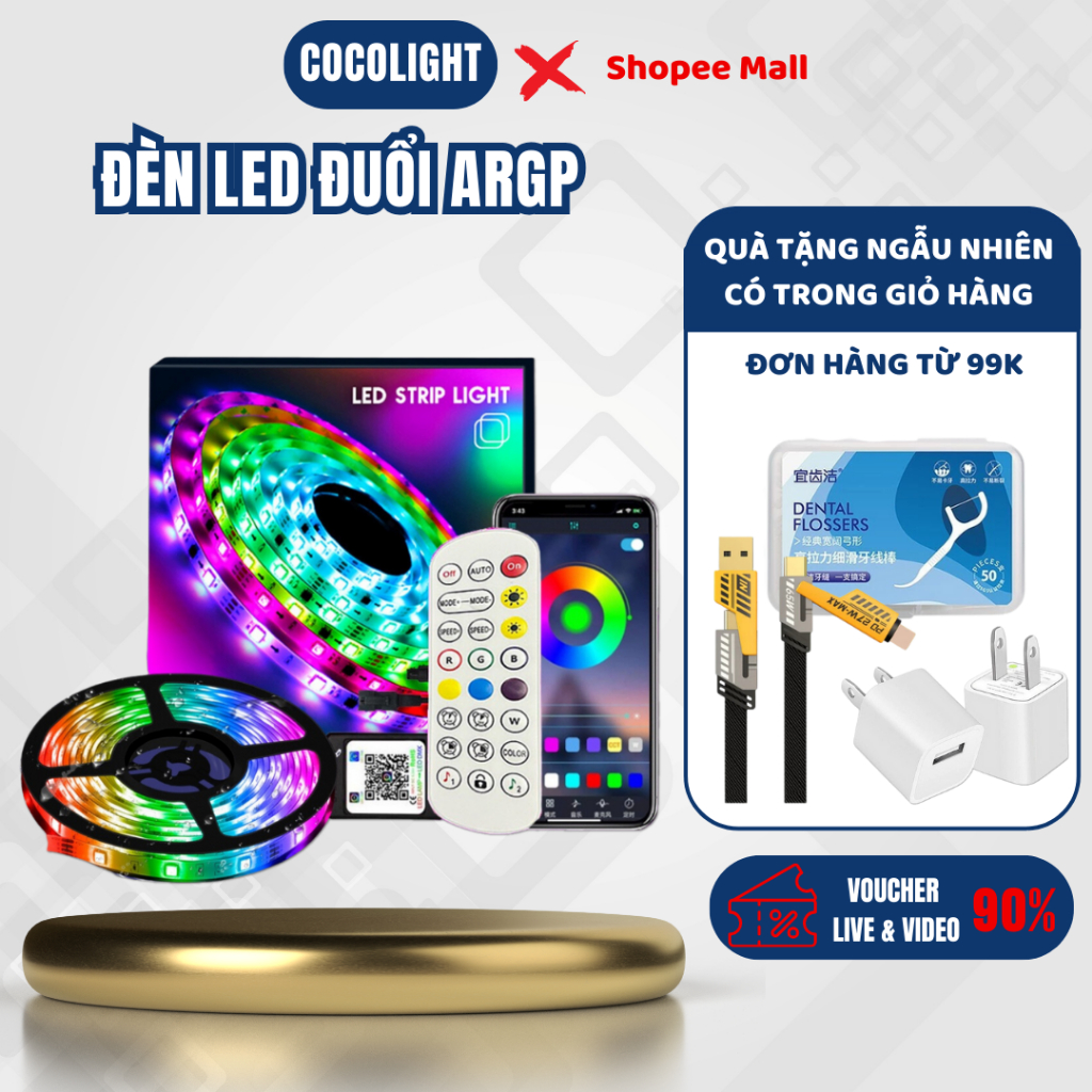 Metro ARGB led chasing light string with 16 million colors, controlled ...