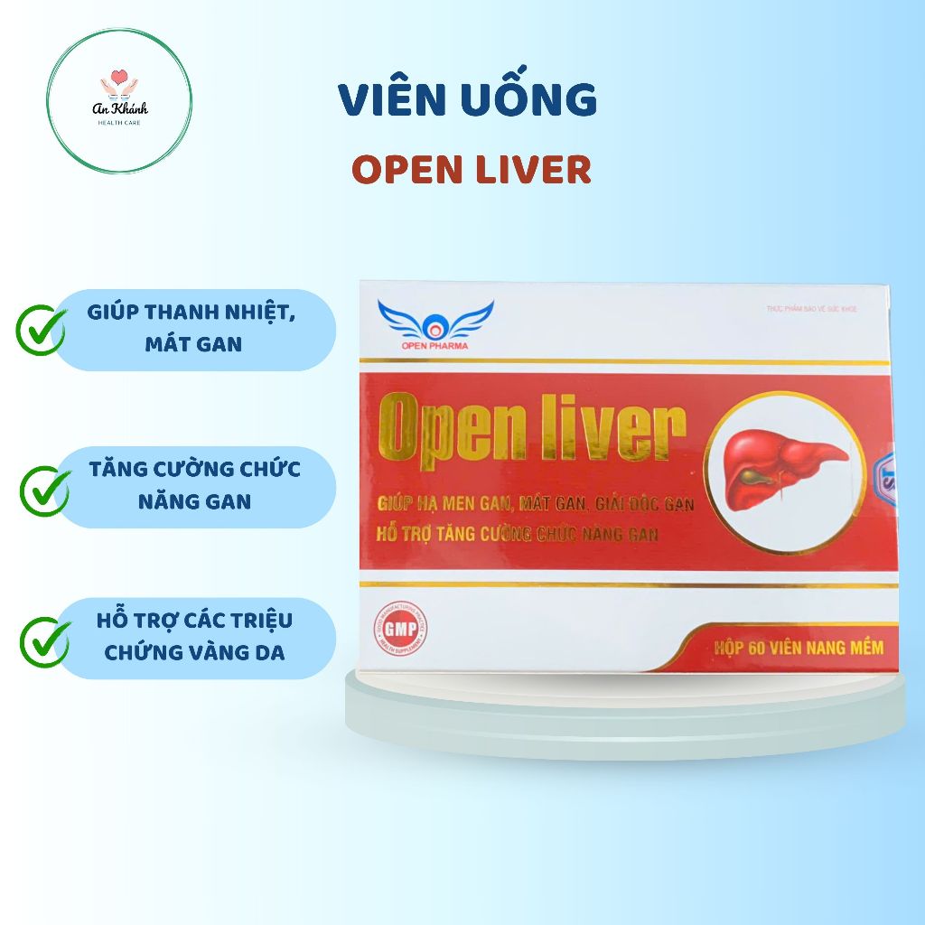 Open LIVER pills - Helps clear heat, cool the LIVER, detoxify the LIVER ...