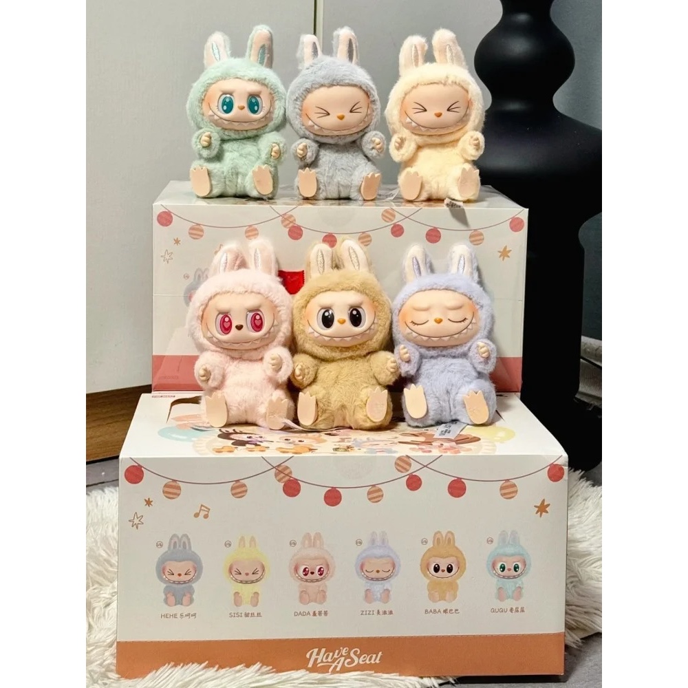 Labubu V3 popmart lib V2 V1 blind box labubu V3 | Shopee Malaysia