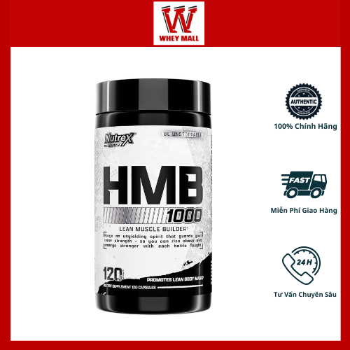 Nutrex HMB 1000 Muscle Development Support Food (120 Tablets) | Shopee ...