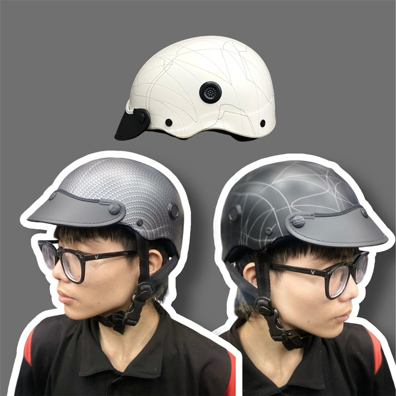 Grz BRAND GENUINE PATTERN PAINTED HELMET (FREE HAT STICKER) | Shopee ...