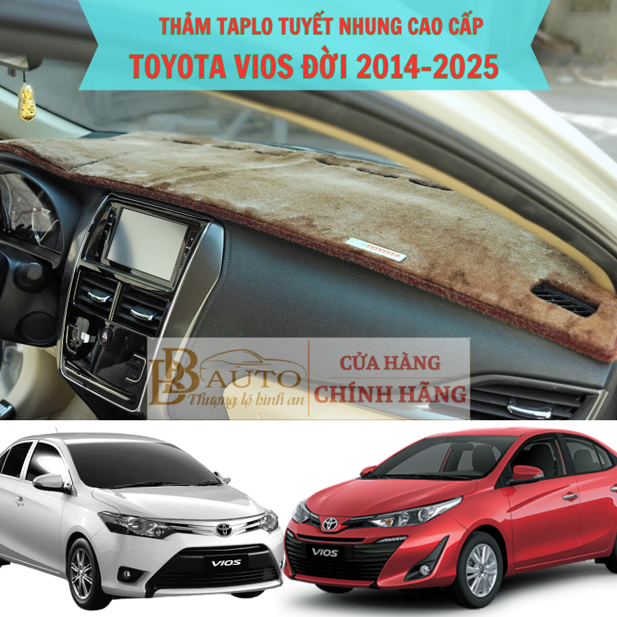 Taplo vios 2014-2018, 2019-2024 - Velvet taplo carpet for Toyota vios ...