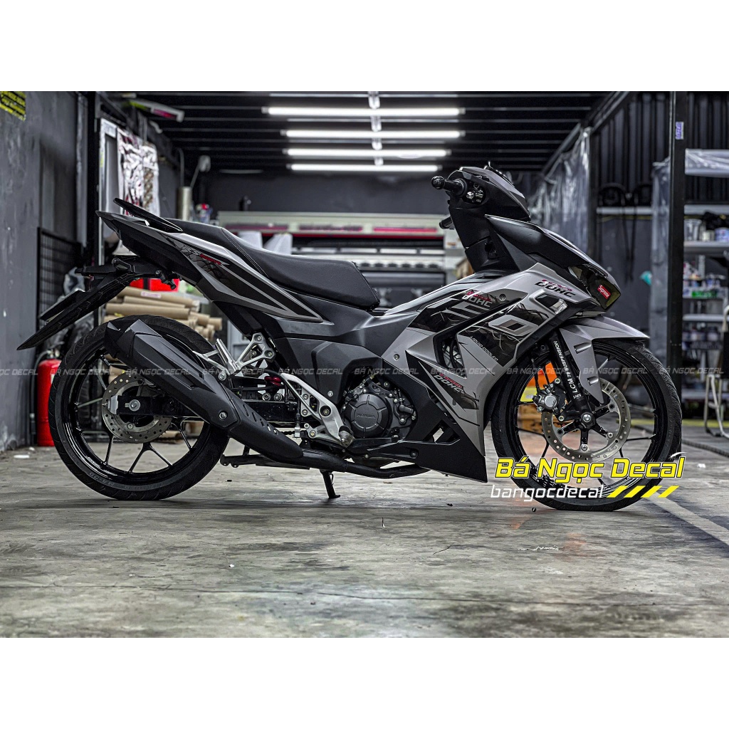 Winner X V3 WAVE STICKER SILVER BLUE BLACK | Shopee Malaysia