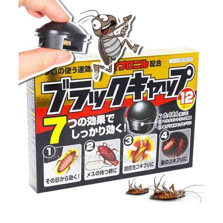 Japanese Cockroach Killer Box of 12 Safe and Effective for Humans and ...