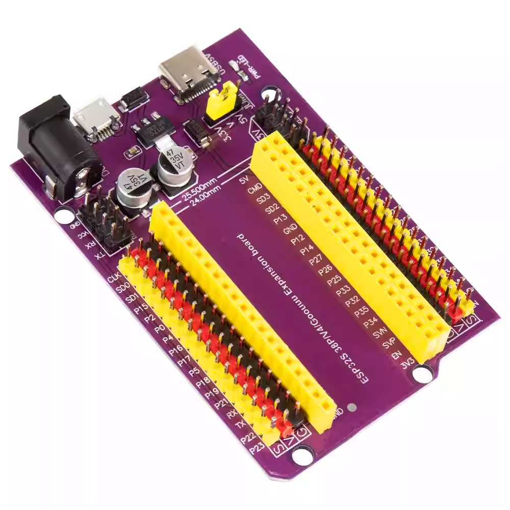 ESP32 38 Pin Extension Base - ESP32 38P ESP32-DevKitC-32 ESP-WROOM-32 ...