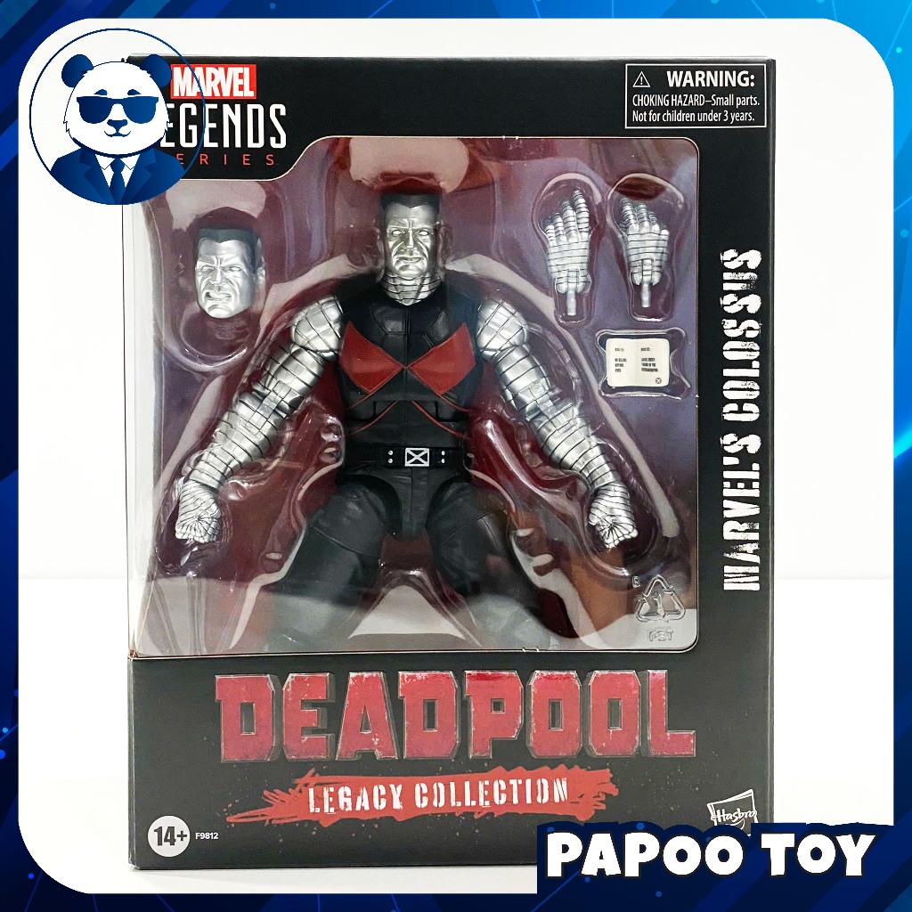Hasbro Marvel Legends Series Deadpool Legacy Collection Colossus Deluxe ...