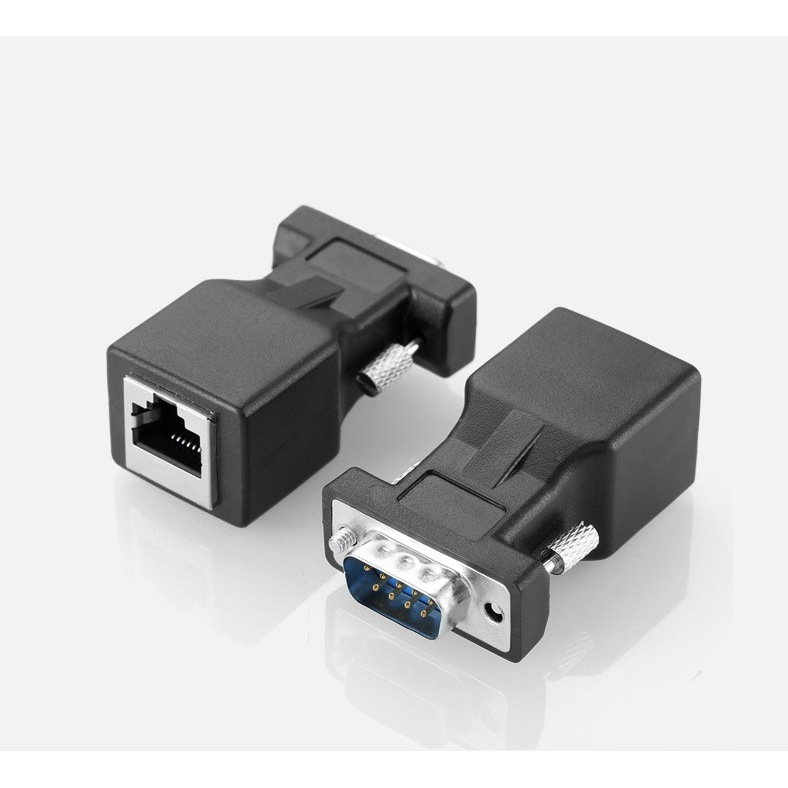 Vga cable 3m - 5m - 10m - 15m - 20m from VGA converter to RJ45 Cat5e/6 ...
