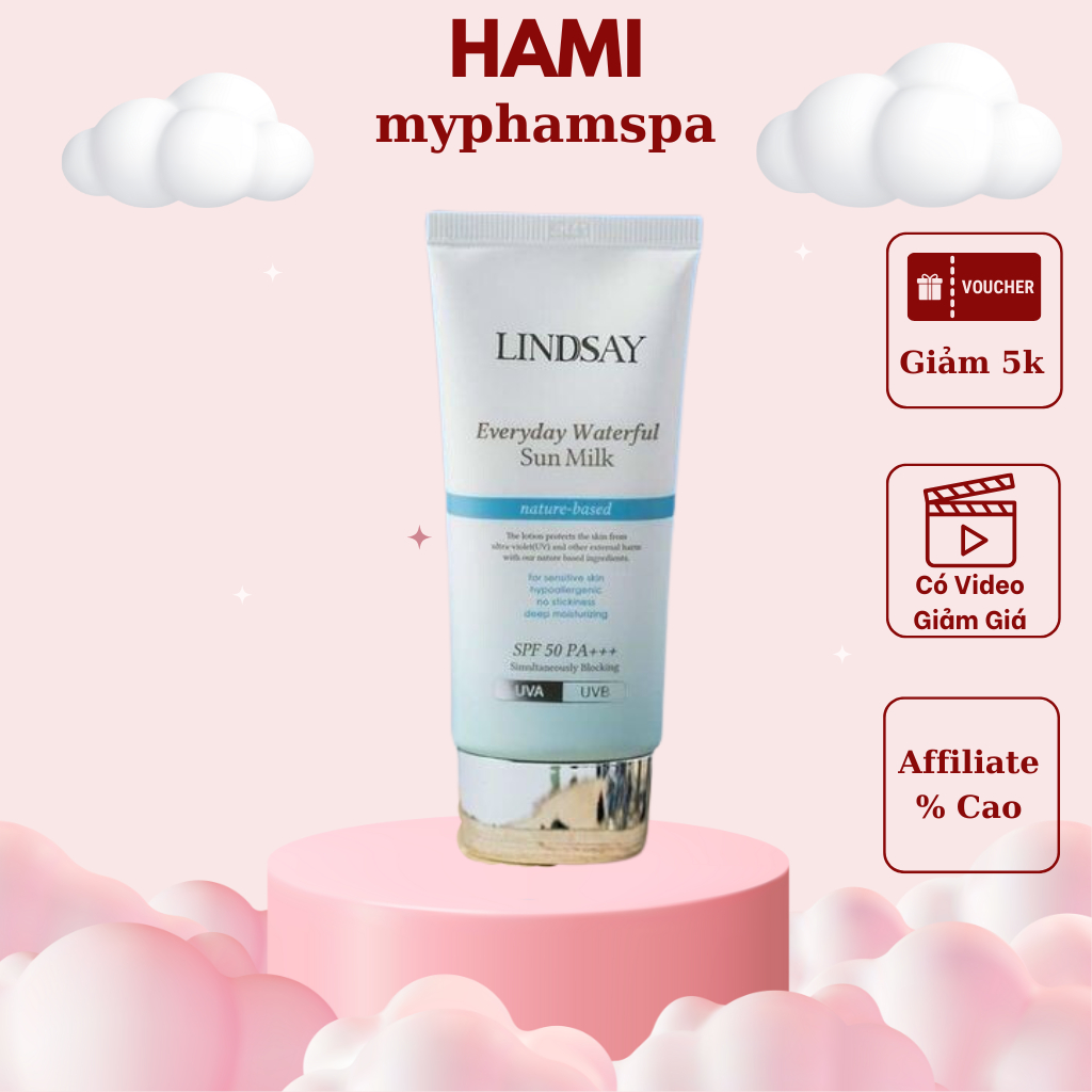 Lindsay Physical Sunscreen for Oily, Acne-prone Skin, Dry Skin ...