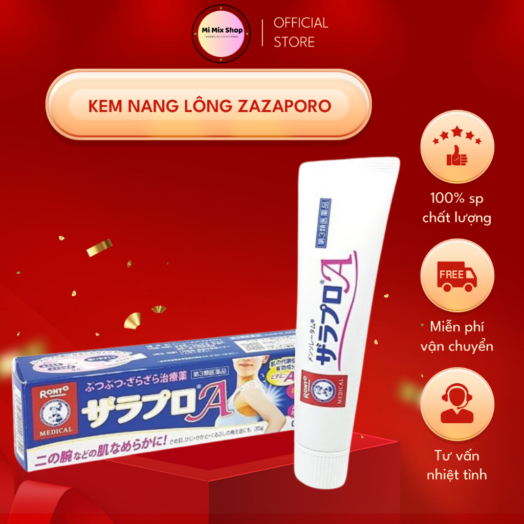 Zaraporo Rohto Hair Follicle Cream 35g Japan | Shopee Malaysia