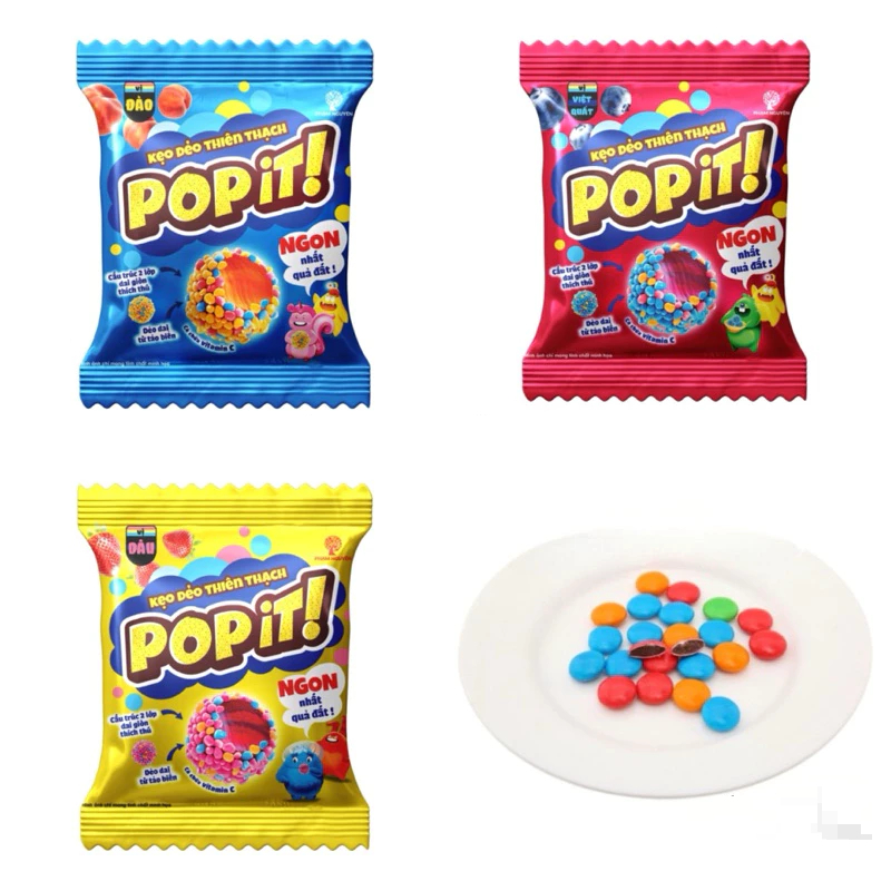 Pop IT JELLY Gummy Candy PACKAGE 25G | Shopee Malaysia