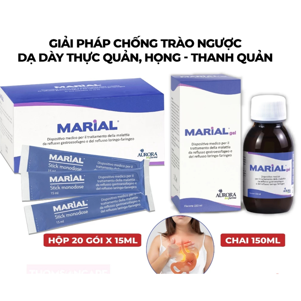 Marial reflux reducing Gel, Supports anti-reflux, protects and restores ...