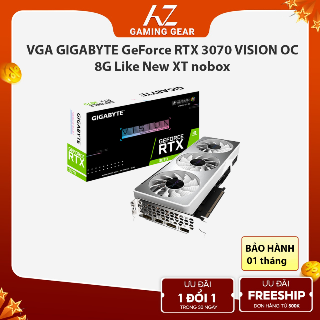 Gigabyte GeForce RTXTM 3070 VISION OC 8G Video Card Like new xt nobox ...