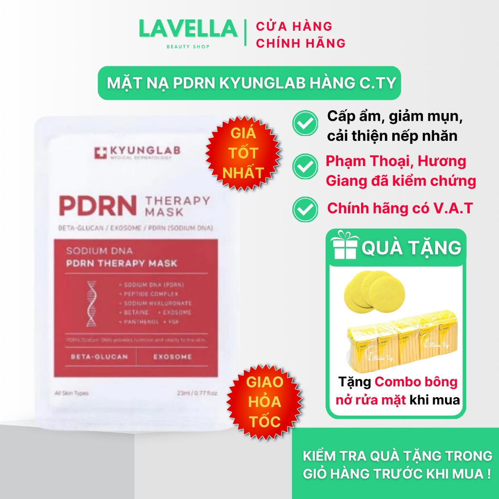 Pdrn Kyunglab mask moisturizes and restores skin, Kyunglab Korean skin ...