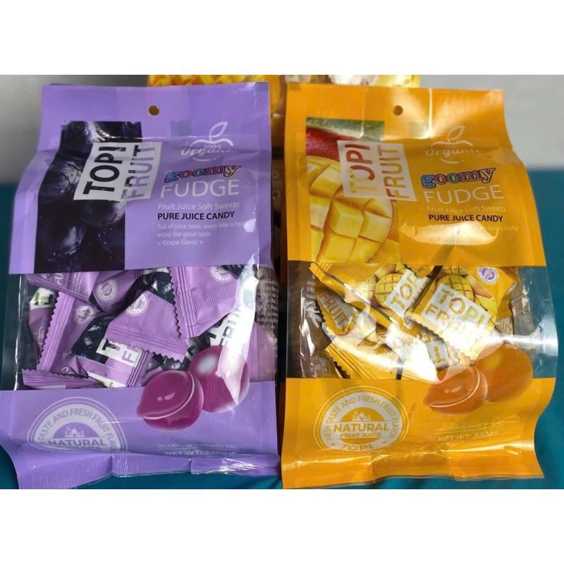 TOP FRUIT COOWY FRUIT gummies PACKAGE 300gr, delicious, soft and high ...