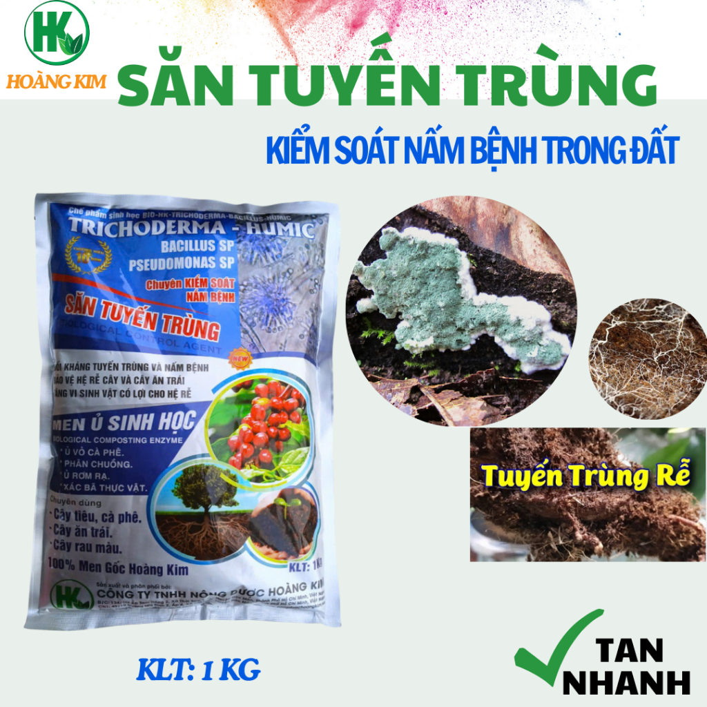 Nematode Hunting PACKAGE 1KG / TRICHODERMA PRObiotic Yeast SPECIALIZED ...