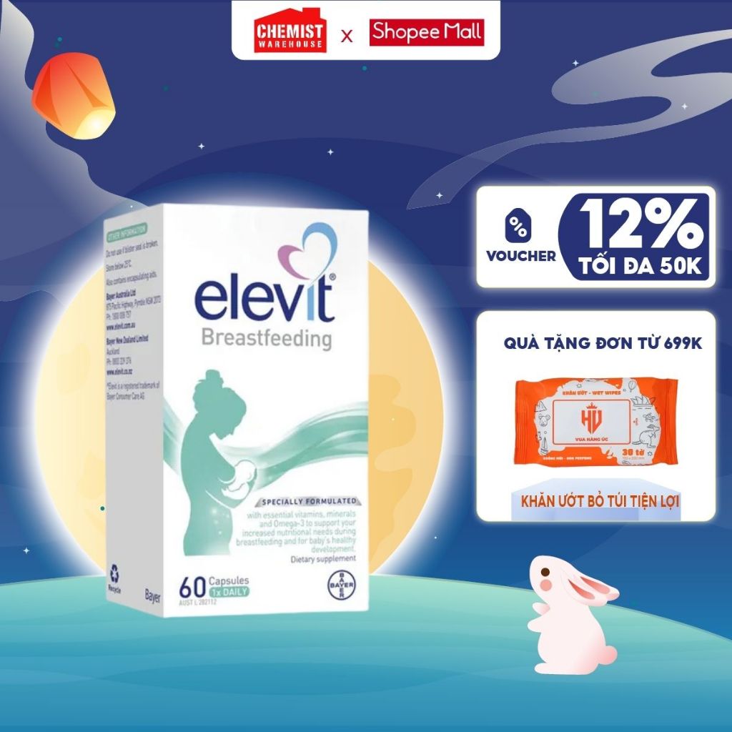 Multivitamins for breastfeeding mothers Elevit Breast Feeding 60 ...