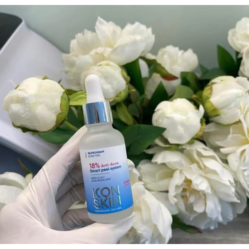 Icon SKIN Peel 18% Anti-acne Smart Peel without peeling 30ml | Shopee ...