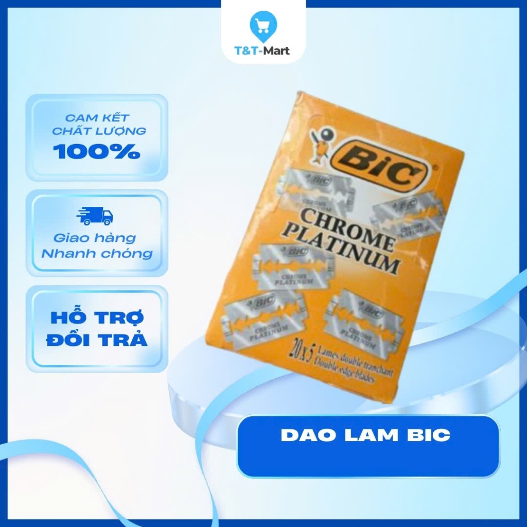 (BiC) Bic Platinium razor blades Box of 100 blades - Genuine product ...