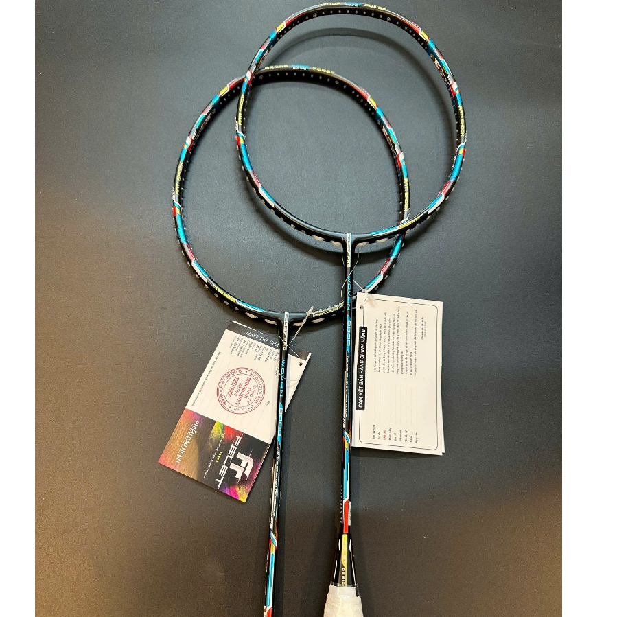Genuine Premium Felet Woven 8000 Badminton Racket Frame (With Velvet ...