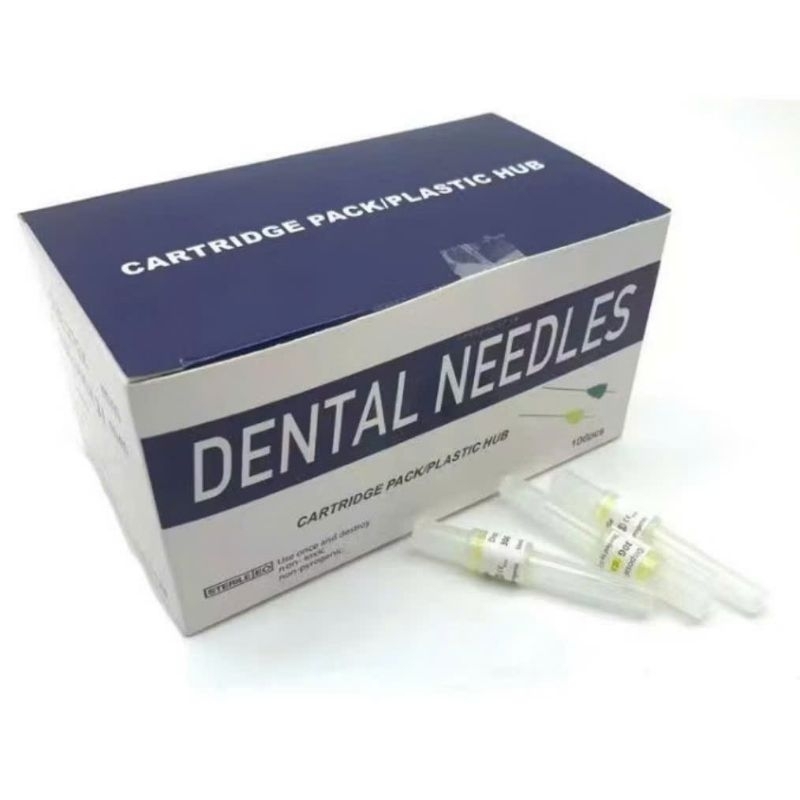 Set of 100 micro dental needles 27g x 21mm | Shopee Malaysia