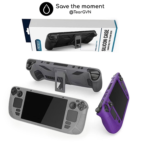 Pgtech Soft Silicone Case with Stand for Steam Deck OLED / LCD | Shopee Malaysia