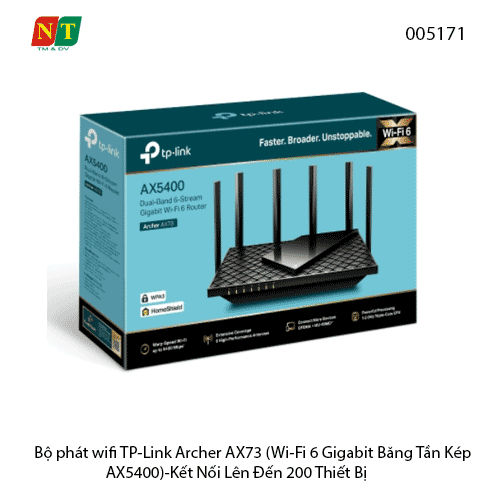 Tp-link Archer AX73 wifi transmitter (Wi-Fi 6 Gigabit Dual Band AX5400 ...