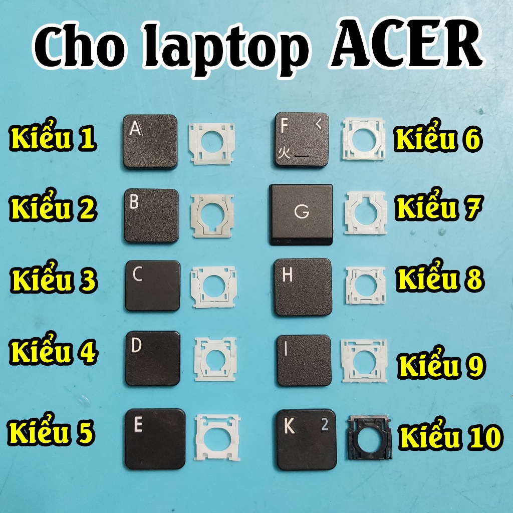 Keycap Odd keys - Key bones + buttons for Acer Aspire Nitro predator ...