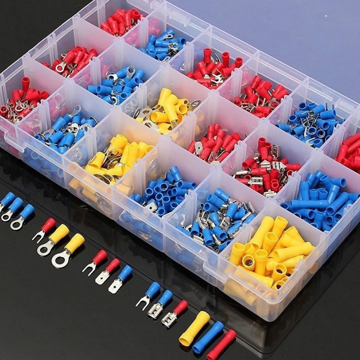 Wire connector set 18 sizes 1200 pieces (no box included) | Shopee Malaysia