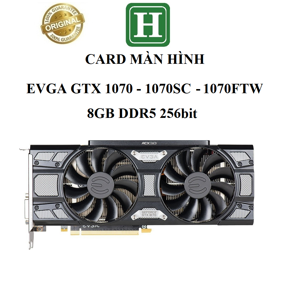 Evga GeForce GTX 1070 SC GAMING MONITOR CARD, 8GB GDDR5 256bit ...
