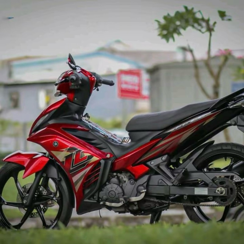 Exciter 135 Lc Red Black Removable Stamp Model - Printed with 3-layer ...