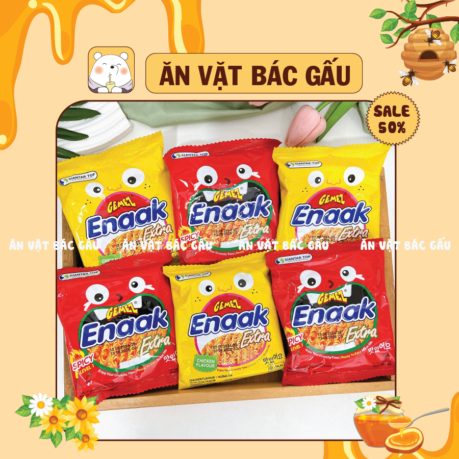 Enaak Indonesian children's noodle Snack with traditional chicken ...