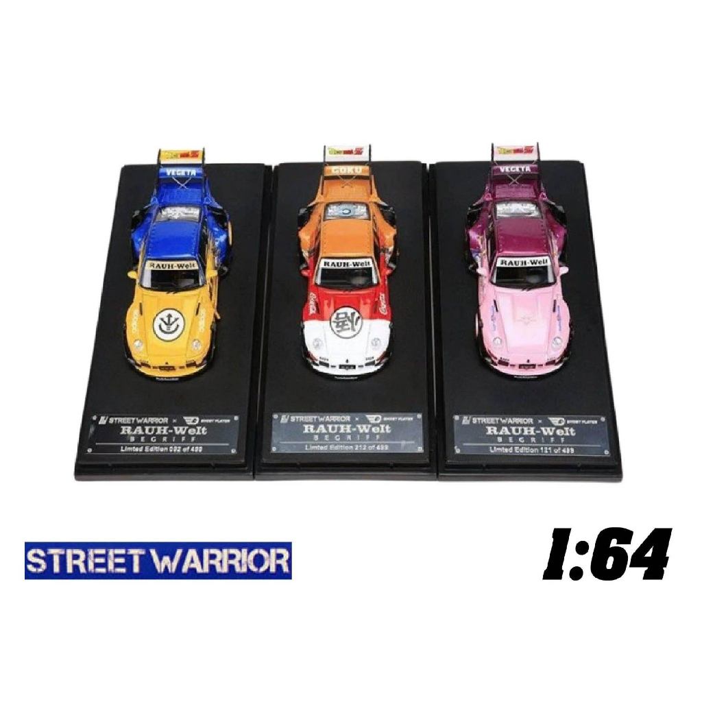 Porsche 993 RWB Dragon Ball painting Wide Body Modified High Tail Wing ...