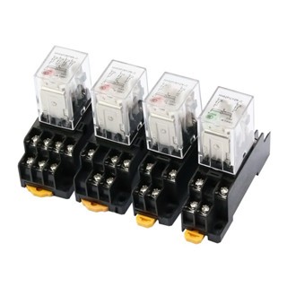 Intermediate Relay 8 Pins 14 Pins Relay MY4N MY2N 220V 24VDC | Shopee Malaysia