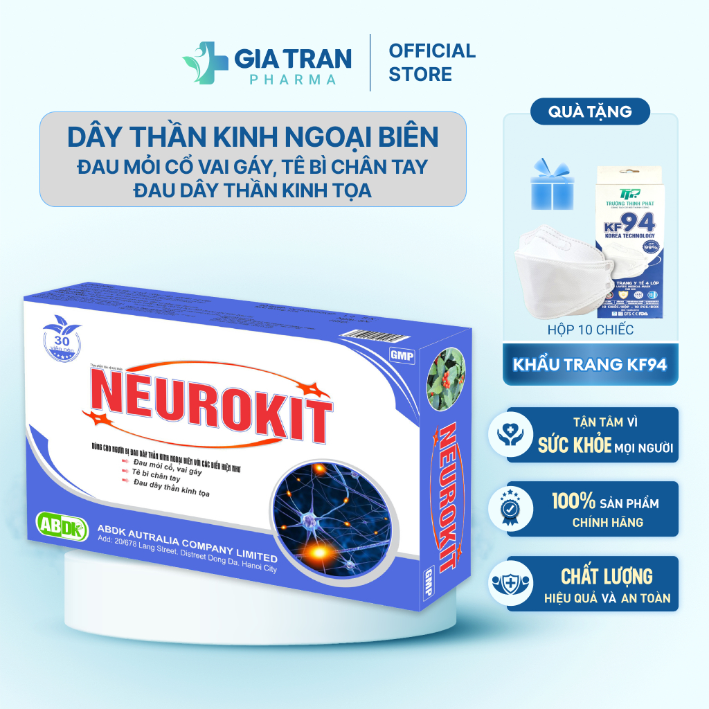 Neurokit nerve pain Supports neck and shoulder pain, numbness in limbs ...