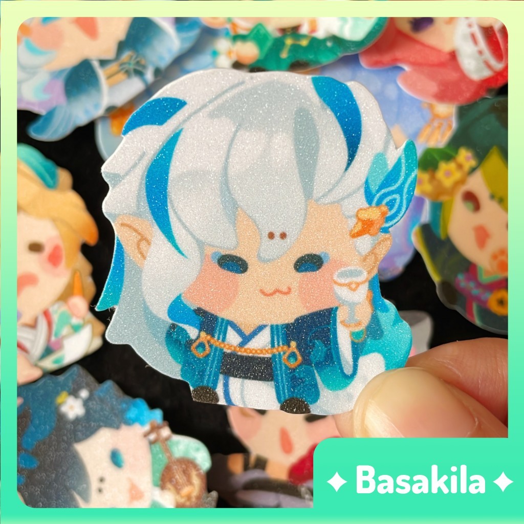 [SET Of 6 PCS OF YOUR CHOICE] Genshin Impact Honkai Star Rail 4cm ...