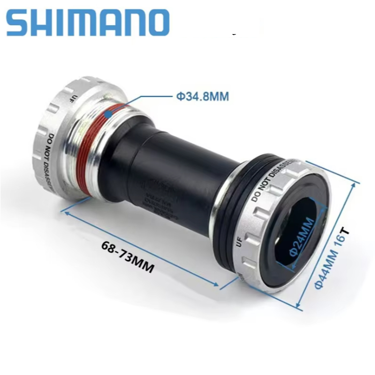 Shimano DEORE SM-BB52 BIKE MIDDLE SHAFT | Shopee Malaysia
