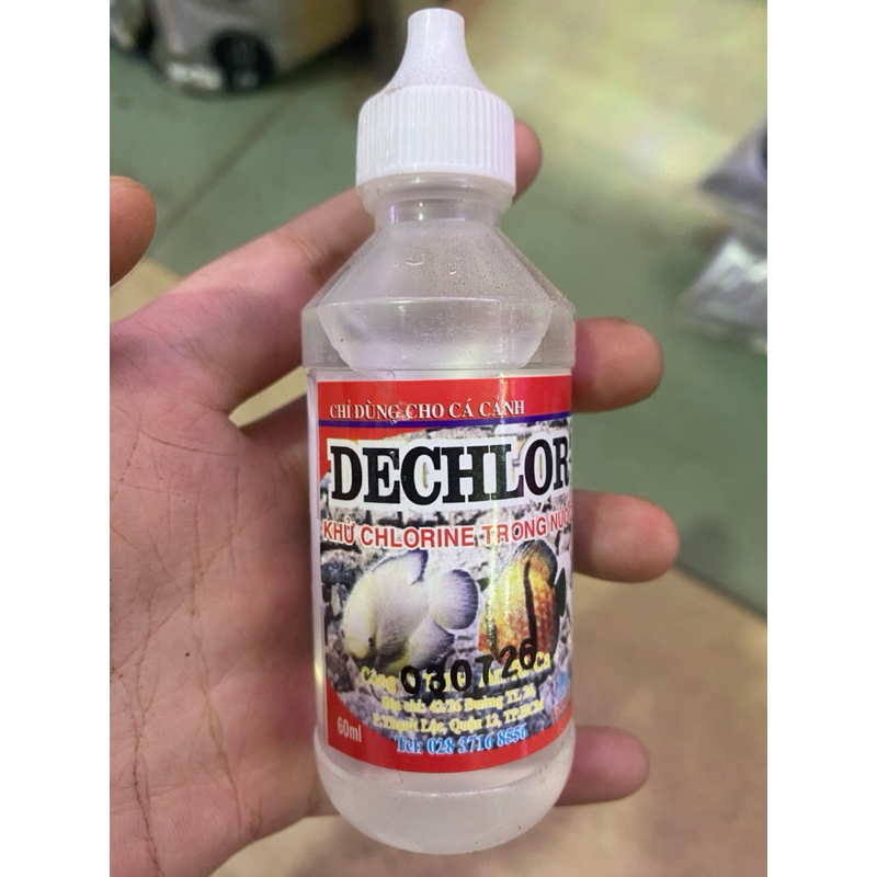 Dechlor Dechlorination Solution (60ml bottle) | Shopee Malaysia
