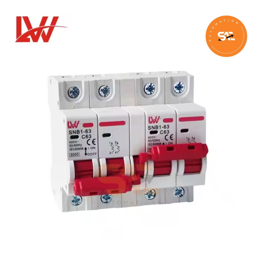 2p63a LW reversing circuit breaker has a interlock that does not cause ...