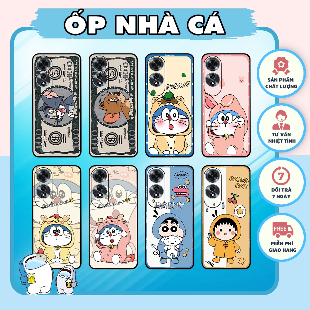 Oppo A60 case printed with famous cartoon characters | Shopee Malaysia