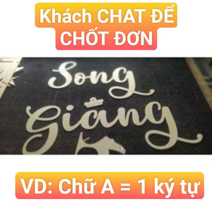 Ready STOCK - 1 large format 2mm mica letter, inbox shop before design ...