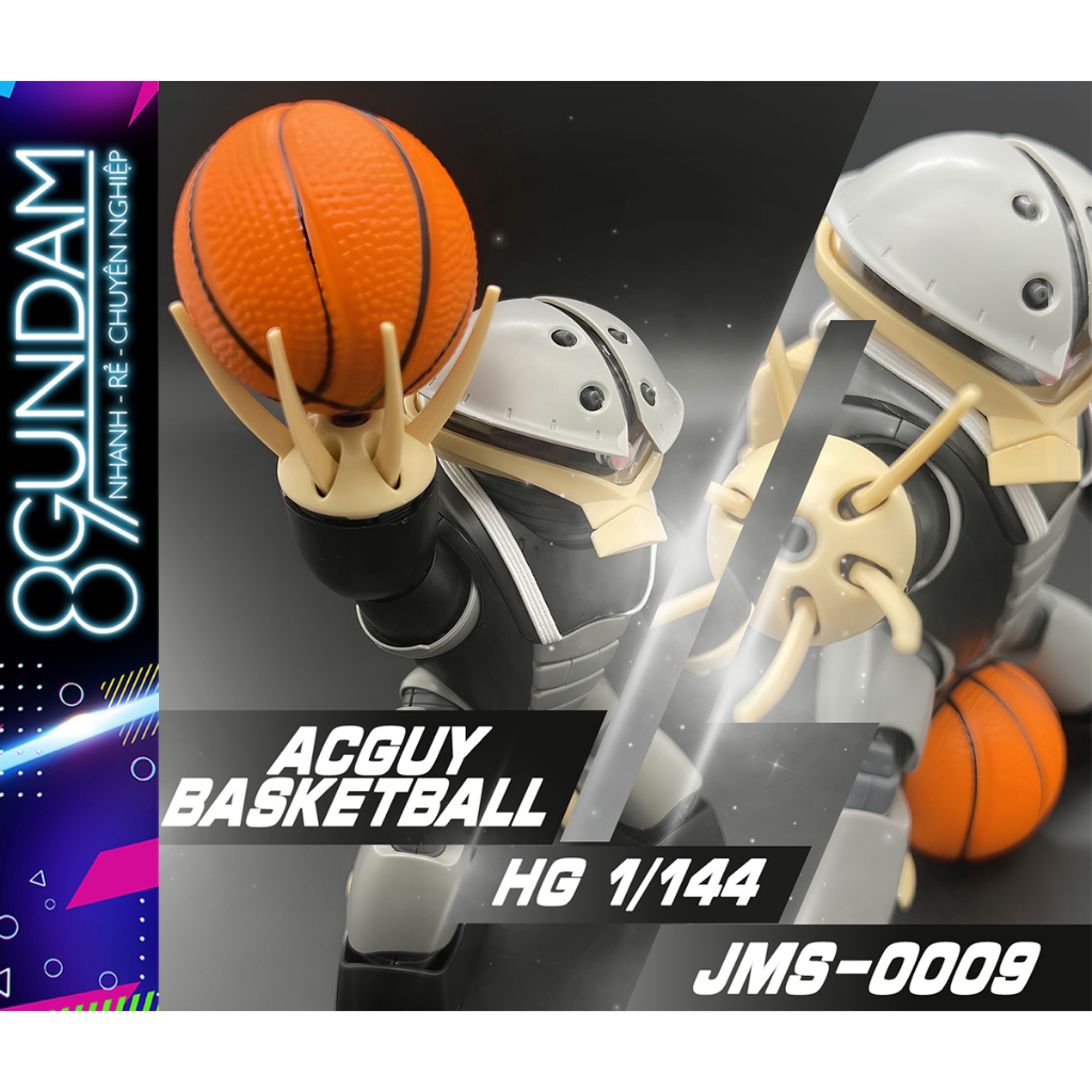 Hg JMS-0009 Acguy Basketball Assembly Model (with Basketball ball ...