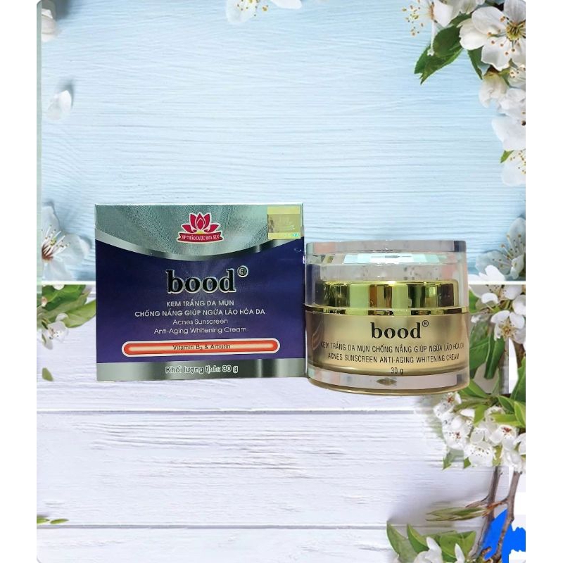 Bood SKIN WHITENING CREAM, ACNE PREVENTION, SUNSCREEN AND SKIN AGING ...
