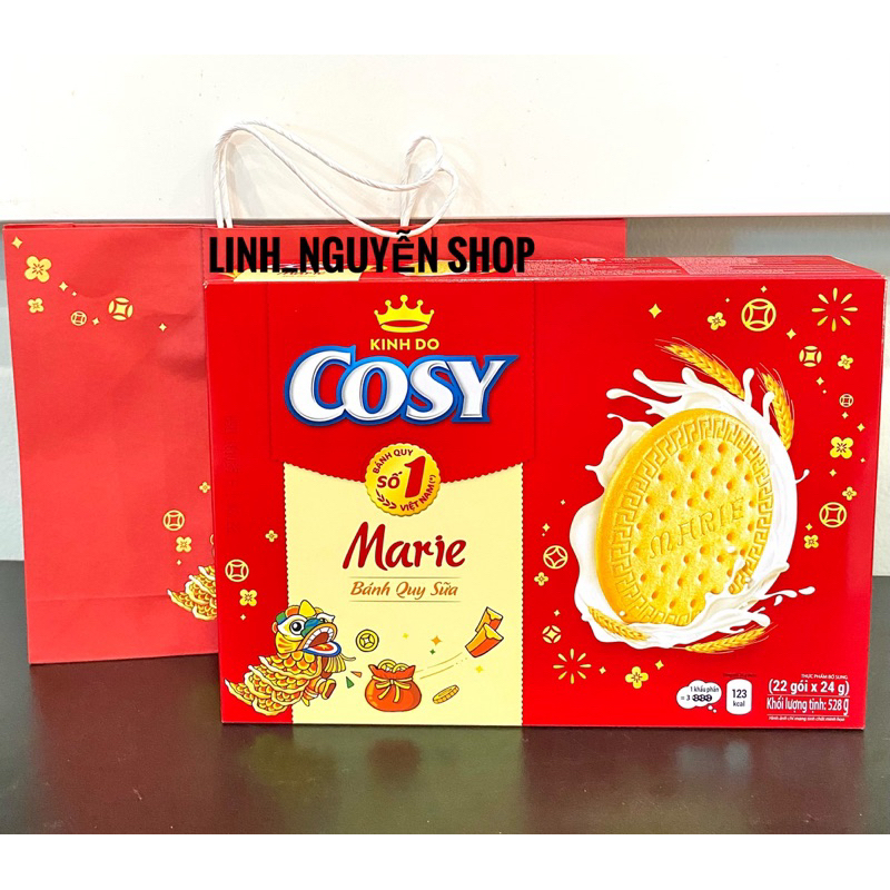 Cozy Kinh Do Milk Biscuits Box CNY 528G | Shopee Malaysia